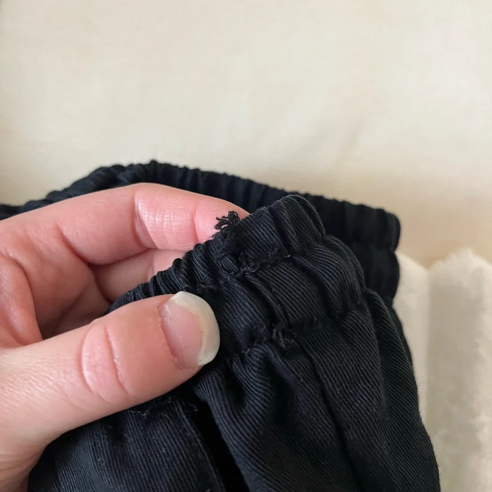 Zara | Pants & Jumpsuits | Zara Black Flowy Pants | Poshmark
